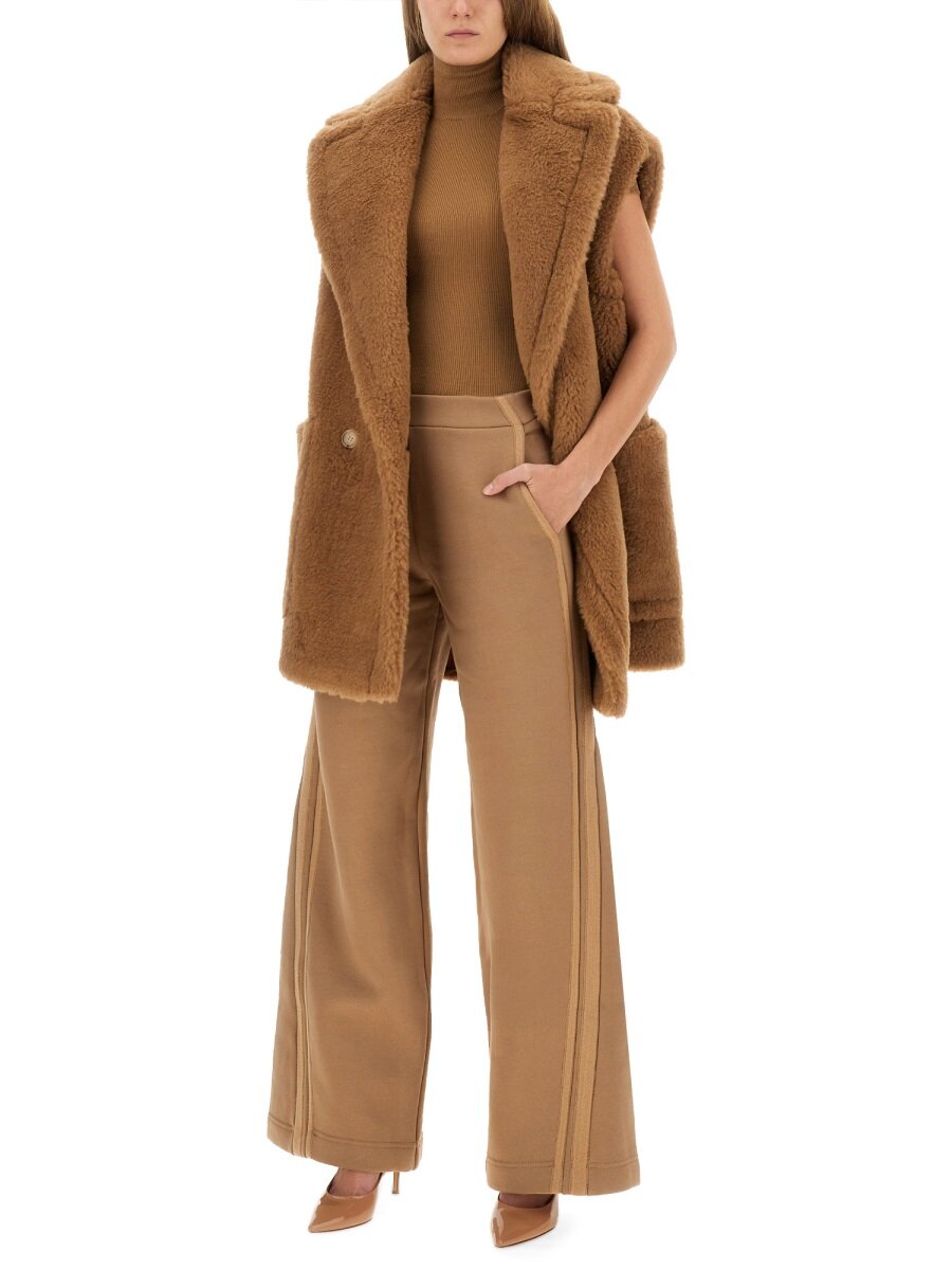 Брюки классические Max Mara, размер M, бежевый — фото 1
