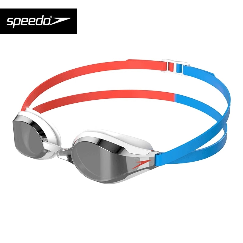 Speedo Анти-туманные плавательные очки для соревнований Мермаид красный, Пиктон синий, Дымчато-серый прозрачные линзы