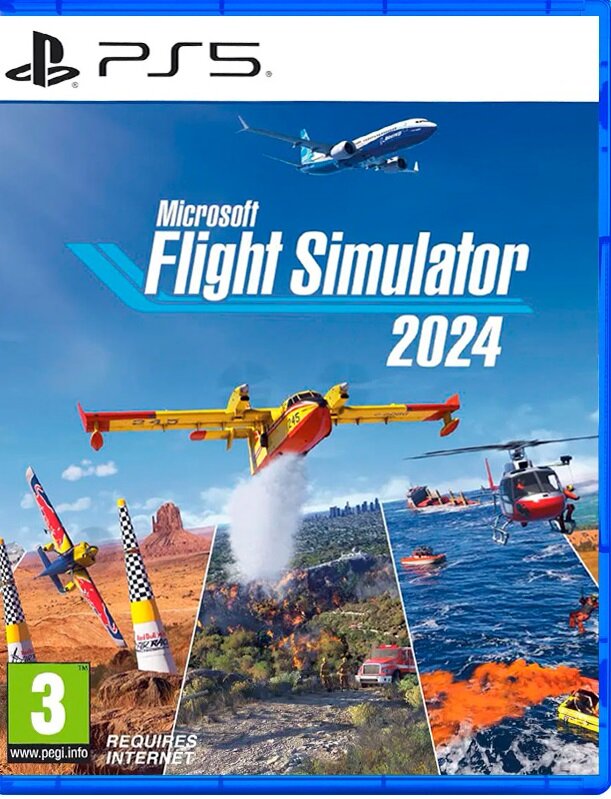 Microsoft Flight Simulator 2024 PS5 (Русские субтитры)