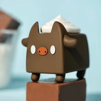 BOXCAT Sweet Drink Series Chocolate Blind Box Collectible Figure Toy, 8 см высотой, нераспечатанный