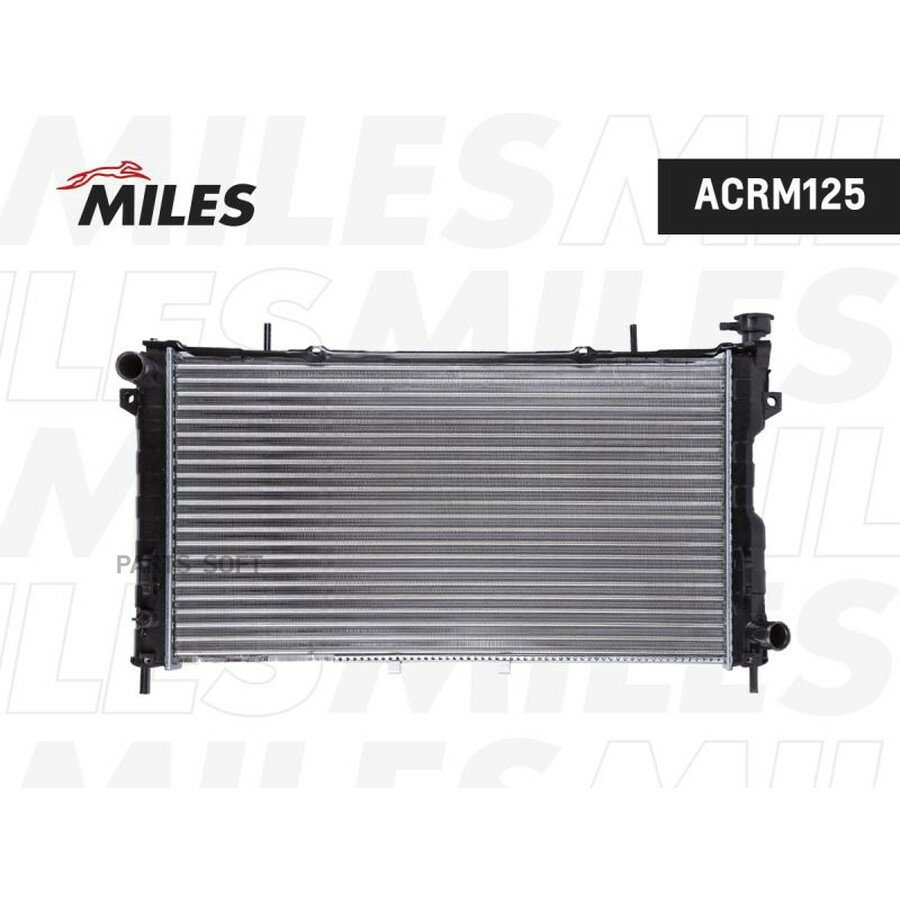 MILES ACRM125 Радиатор CHRYSLER VOYAGER 2.4 00- ()