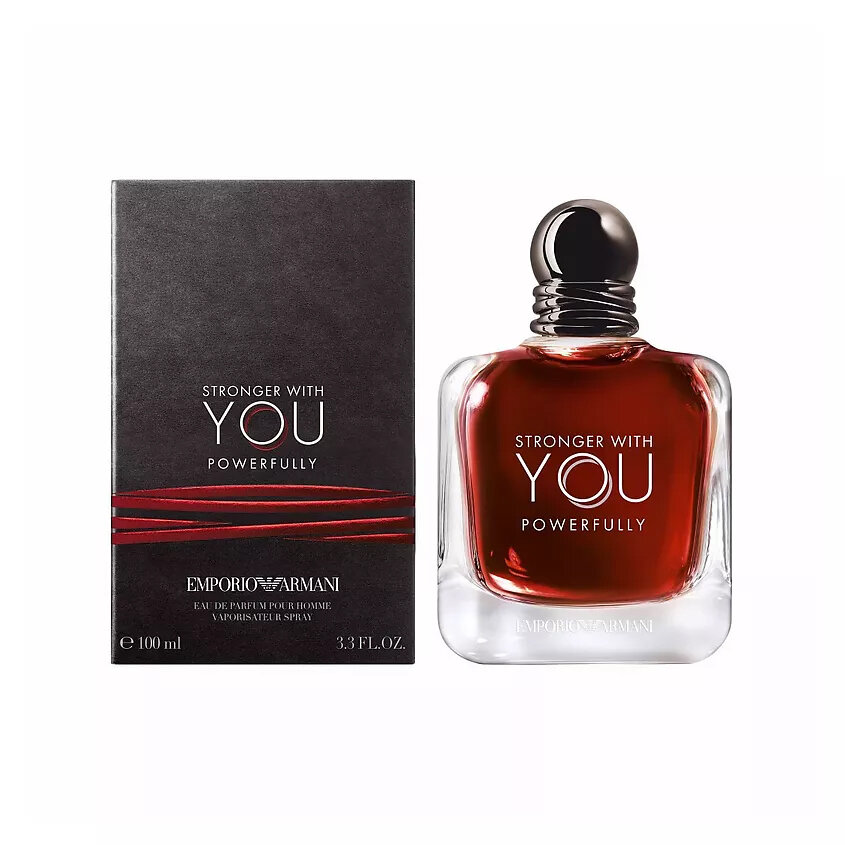 Парфюмерная вода Giorgio Armani Stronger With You Powerfully 100 мл / Духи Джорджио Армани Стронгер Виз Ю Поверфулли