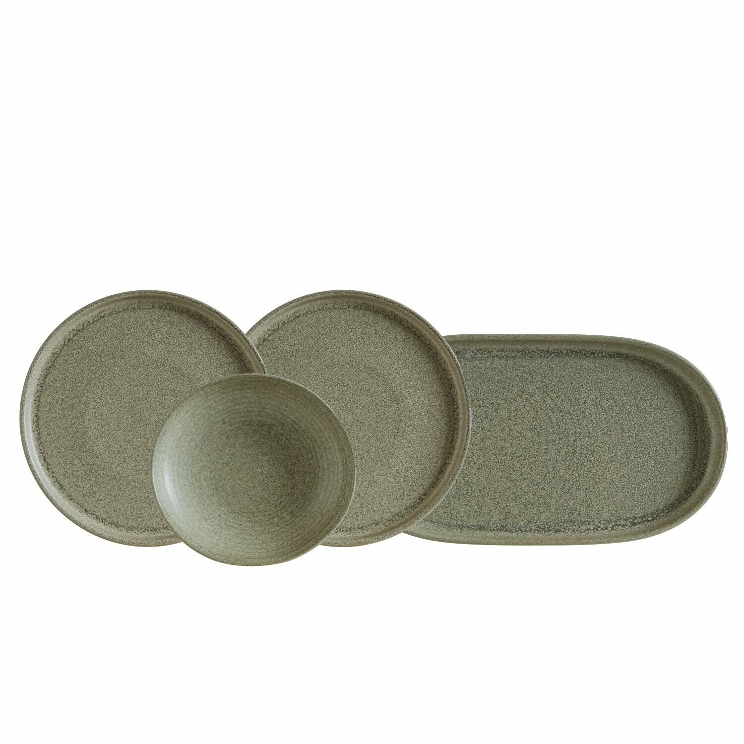 Столовый сервиз Bonna Adelfa Ripple premium porcelain dinner set BON64381