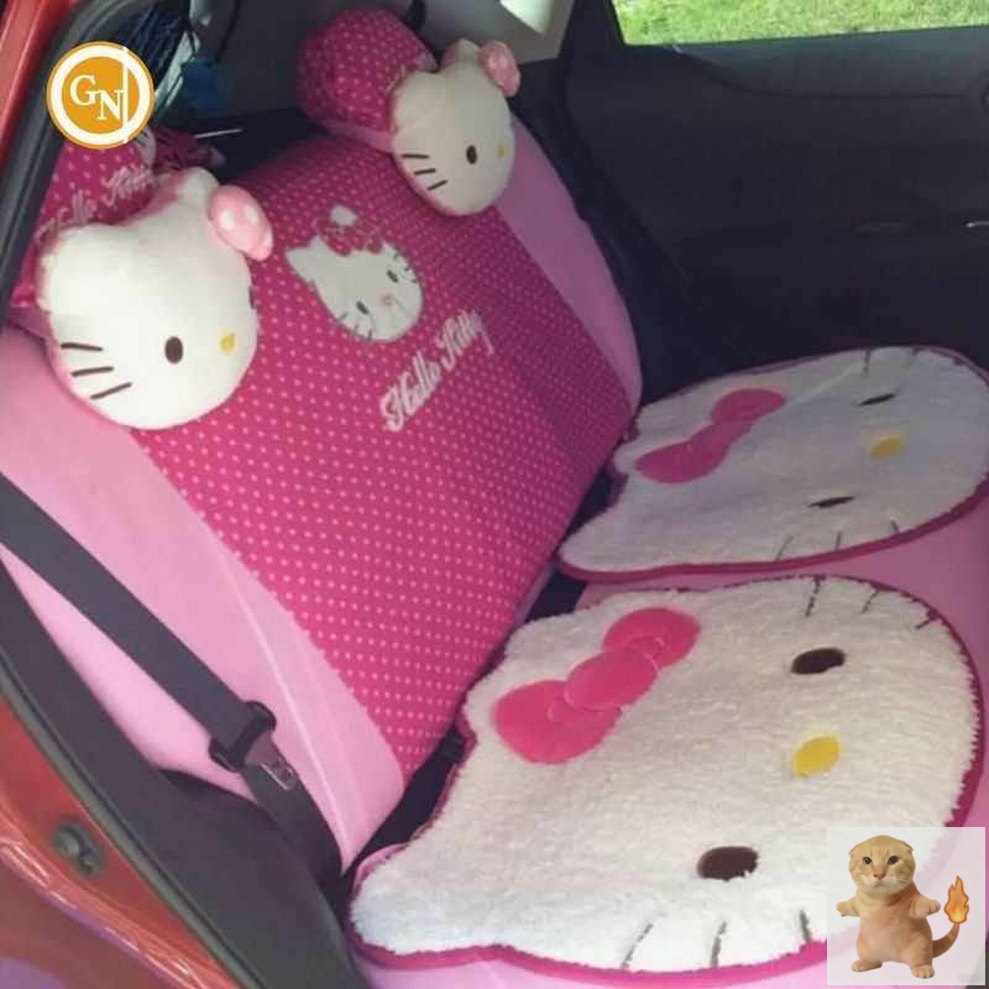 Коврик hello kitty 50x60 см — фото 1