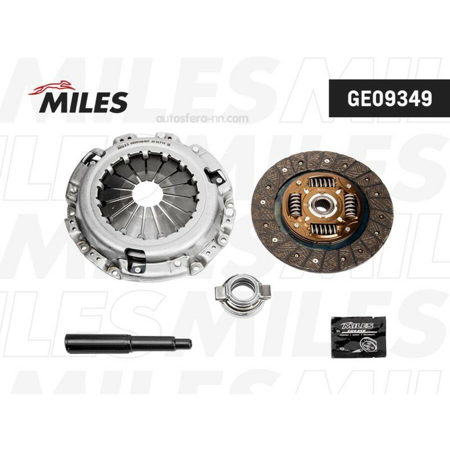 MILES GE09349 Сцепление к-т HYUNDAI STAREX H-1 96- 2.5D (с подш.)