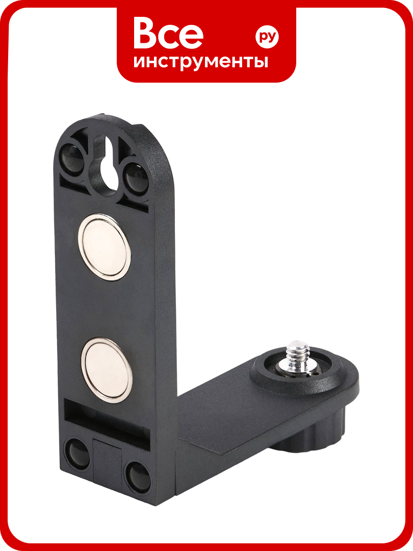 Крепление-уголок магнитное INSTRUMAX для лазерного уровня Magnet BASE Small IM0171, настенное магнитное крепление