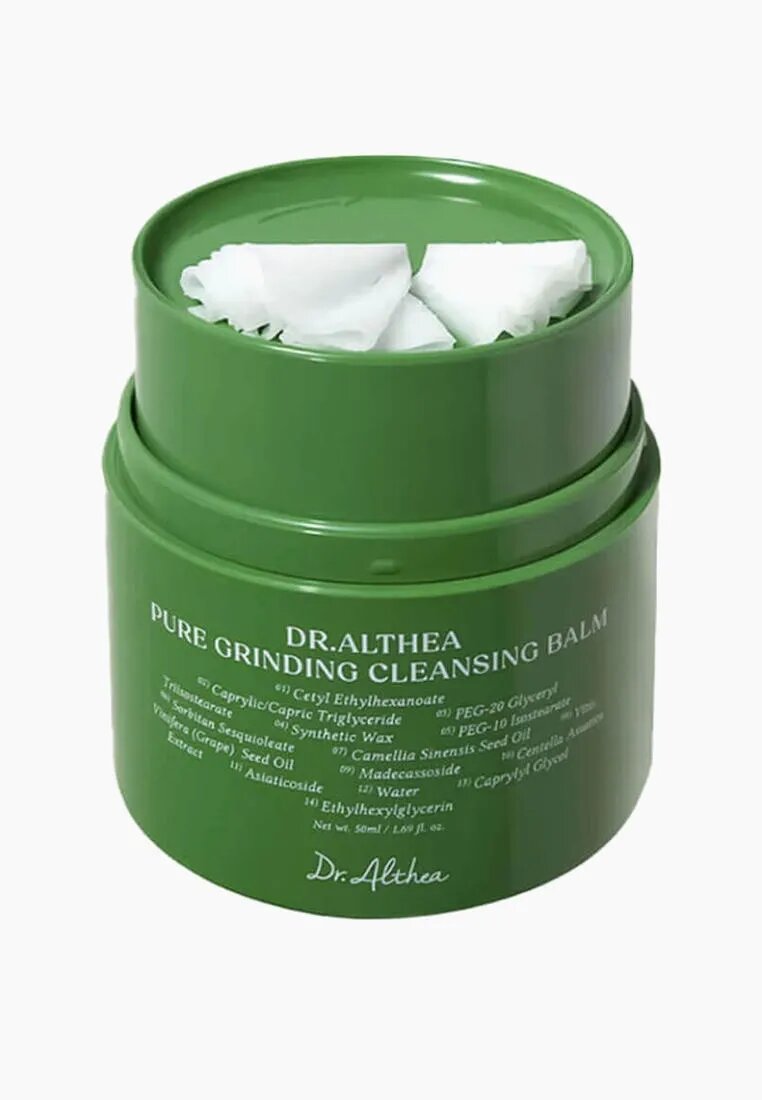 Гидрофильный бальзам для очищения лица Dr. Althea pure grinding cleansing balm, 50 мл, деликатное очищение