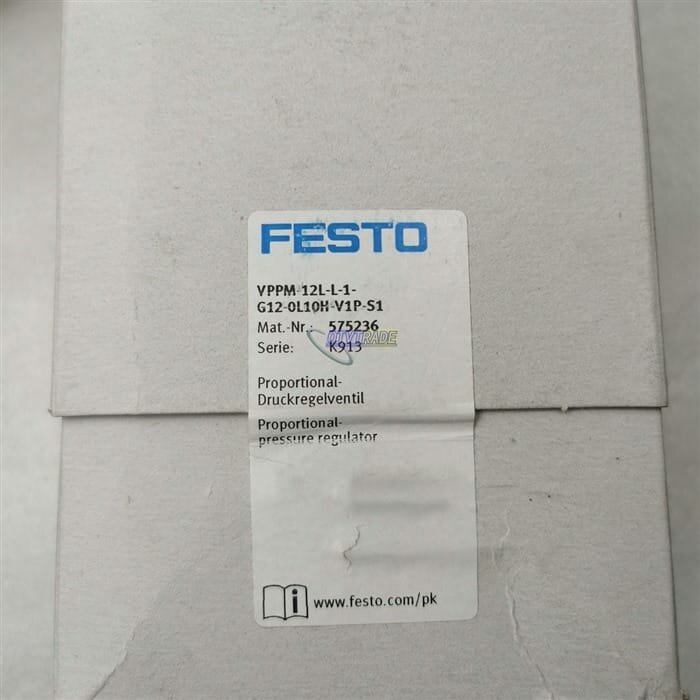 Модуль FESTO proportional pressure valve VPPM-12L-L-1-G12-0L10H-V1P-S1 575236