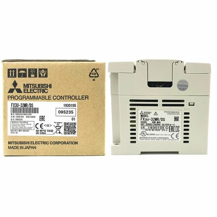 Модуль MITSUBISHI FX3U-32MR/DS FX3U32MRDS FX3U-32MR-DS CPU Unit