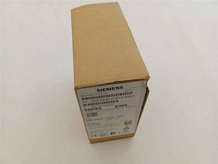 Модуль Siemens 6SE6440-2AB15-5AA1 6SE64402AB155AA1