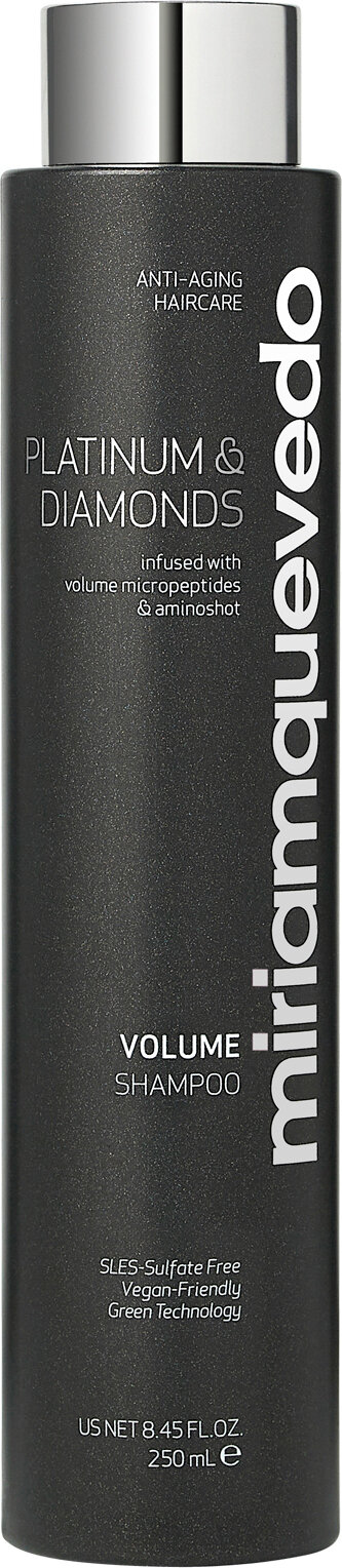 MIRIAMQUEVEDO Бриллиантовый шампунь-люкс с платиной для придания объема Platinum & Diamonds Volume Shampoo 50ml