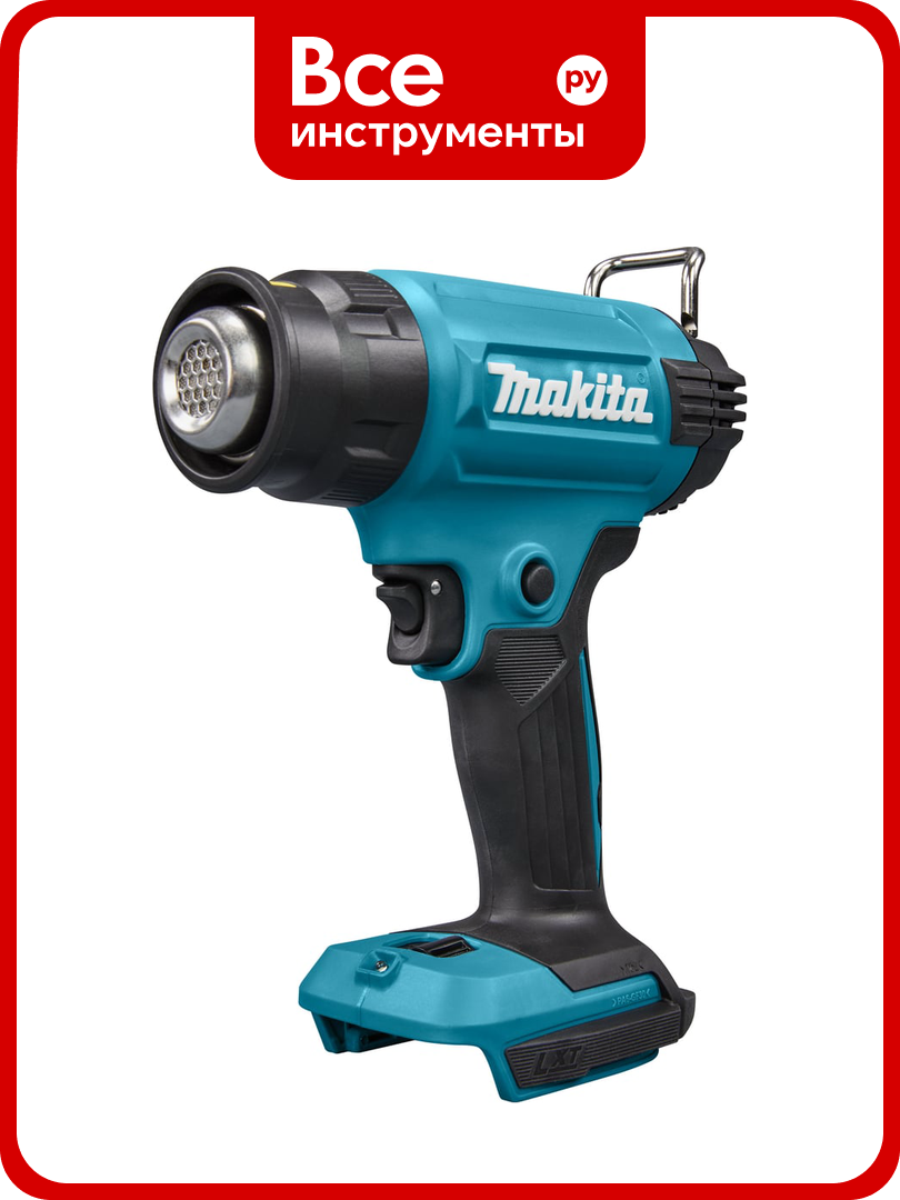 Аккумуляторный тепловой пистолет-фен Makita LXT 18В DHG181ZK, 18 В, непрерывного использования