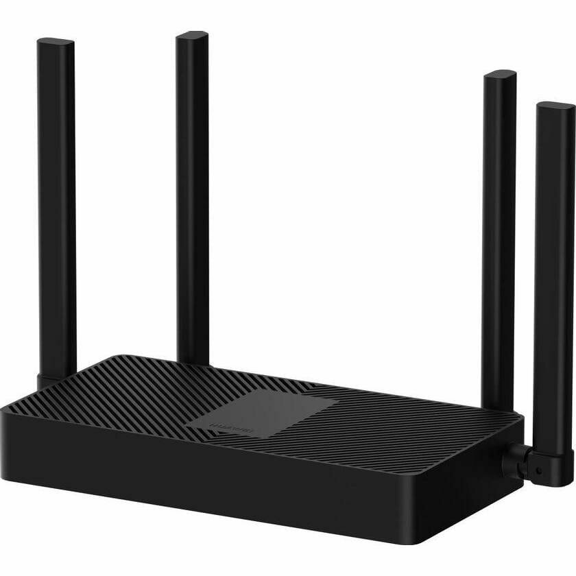 Wi-Fi роутер Huawei WiFi AX1 WS5203-23, Wi-Fi 5, AC1200, 2.4/5ГГц, 4 WAN/LAN, черный [53030ctf]