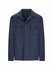 Куртка Tagliatore Flap-pocket button-up shirt jacket, размер 52, blue