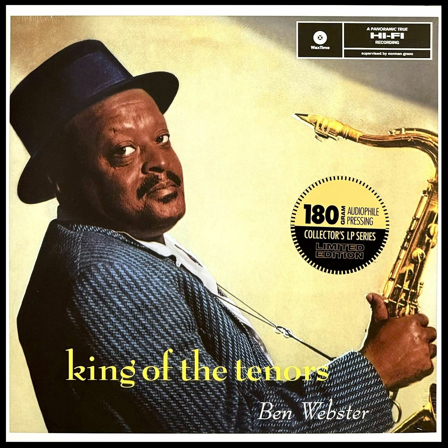 Виниловая пластинка Ben Webster - King Of The Tenors (LP, 2025, WaxTimeRecords)