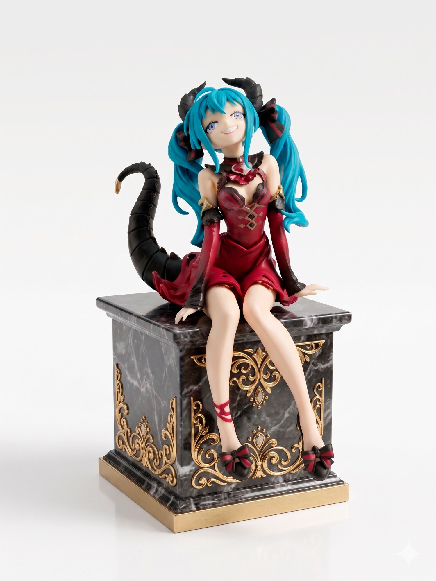 Фигурка Мику Хацунэ Дьяволица Hatsune Miku аниме 15 см