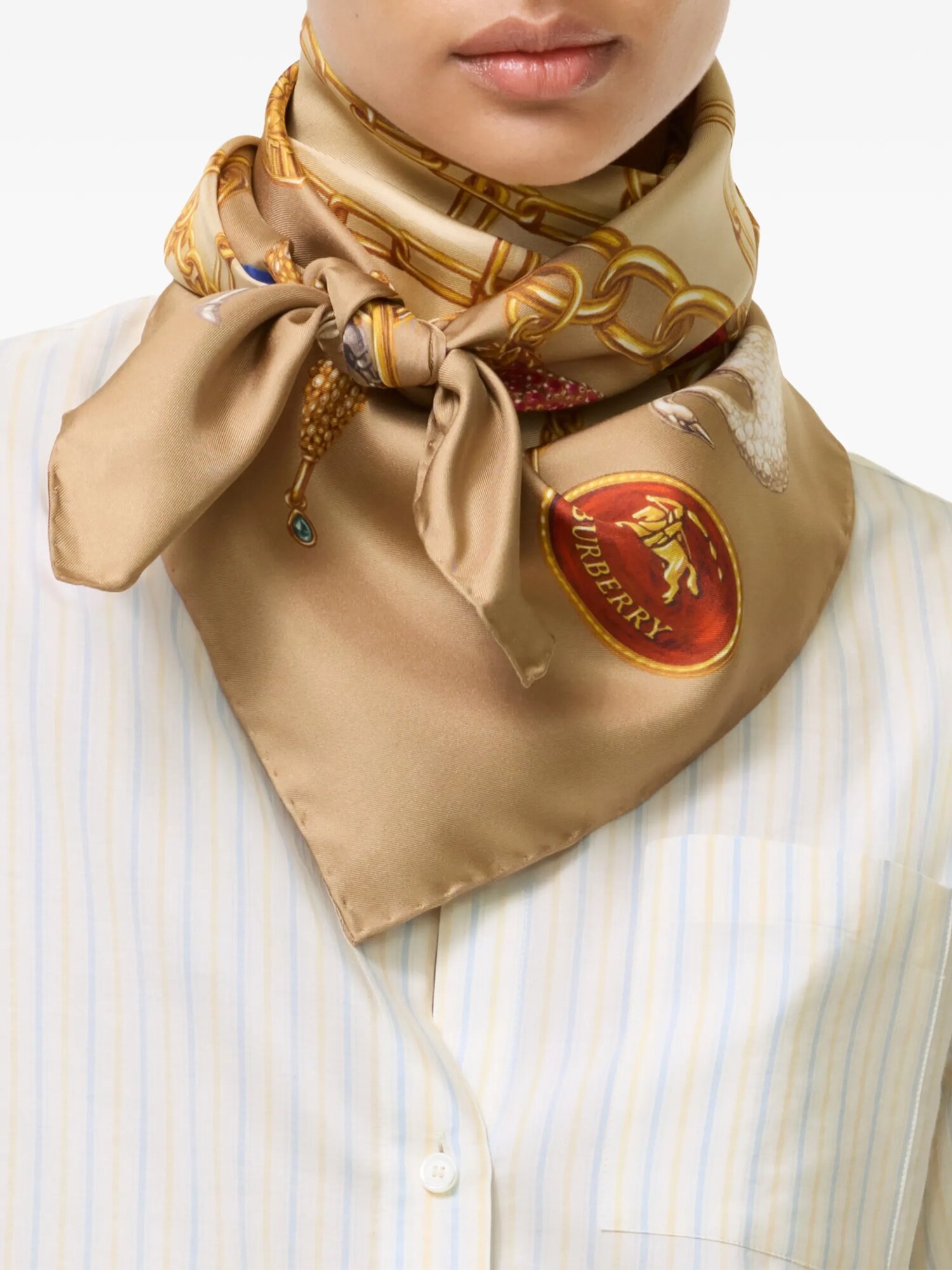 Шарф BURBERRY для взрослых и детей — фото 1