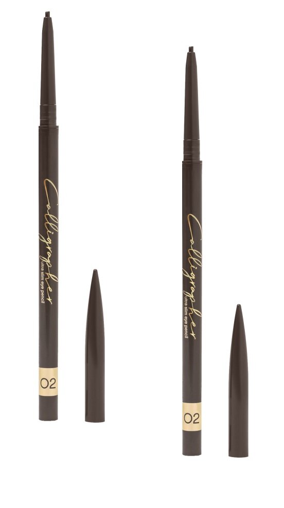 Ультратонкий карандаш для глаз Vivienne Sabo Eyeliner ultra fin “Calligrapher” тон 02 2шт