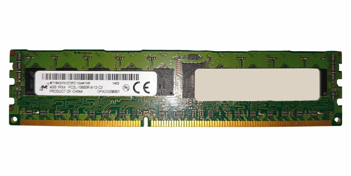 Оперативная память Micron DDRIII 4Gb MT18KSF51272PZ-1G4K1HF