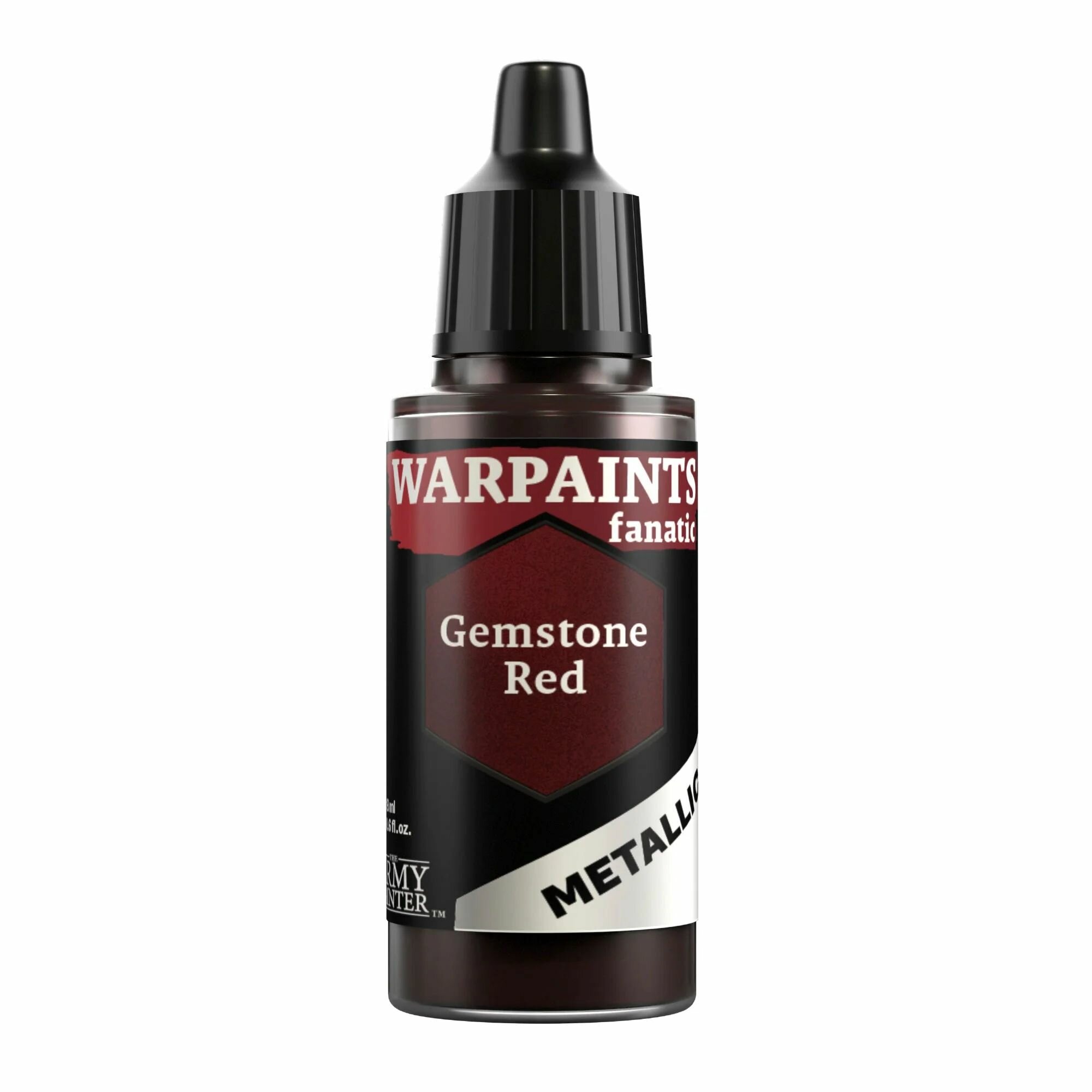 Краска для моделизма Warpaints Fanatic Metallic: Gemstone Red