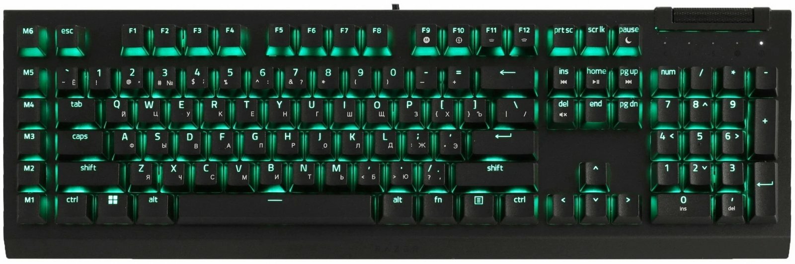 Игровая Клавиатура Razer BlackWidow V4 X (RZ03-04700800-R3R1)