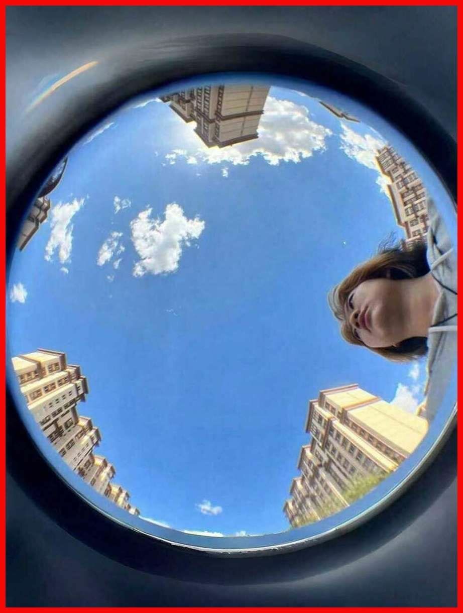 Объектив для мобильного телефона универсальный, набор линз 3-в-1 (Macro, Wide Angle, Fisheye), синий