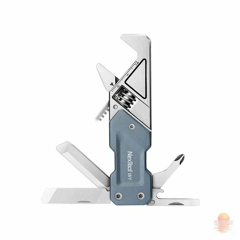 Мультитул NexTool Light Wrench W1 (NE20238) 6 функций / разводной гаечный ключ / универсальный инструмент