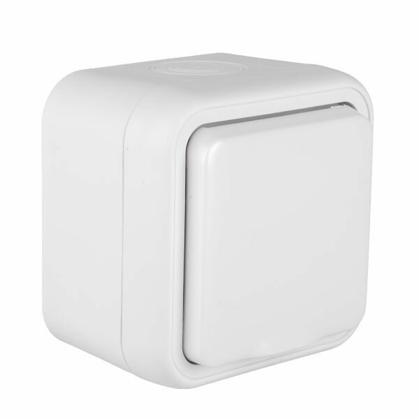 Розетка 1-м ОП Бронто 16А IP55 винтов. клеммы бел. EKF BT1-SOW-111