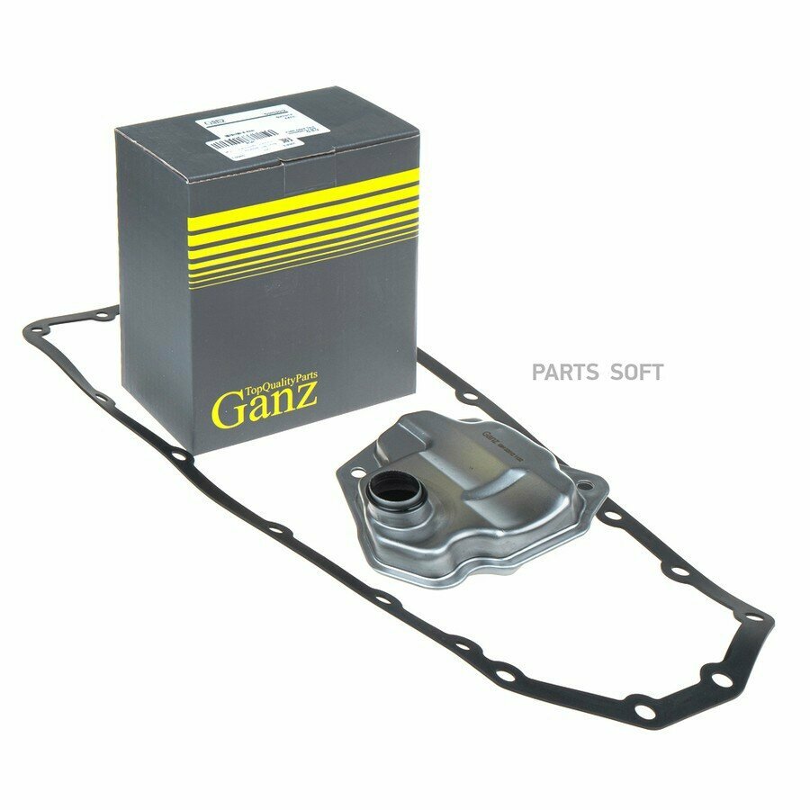 GANZ GIH02012 Фильтр АКПП (вариатора) с прокладкой поддона (компл) NISSAN Qashqai (J10)/X-Trail (T31)/Teana (J32)