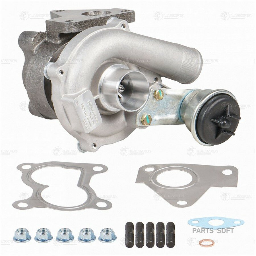 LUZAR LAT0904 Турбокомпрессор RENAULT MEGANE (02-)/SCENIC (03-) 1.5D (K9K) (тип KP35)