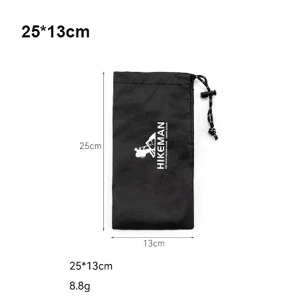 Сумка для аксессуаров палатки Oxford/полиэстер черная 3 видов 25-13cm