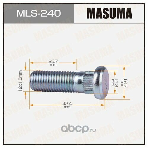 Шпилька колеса Masuma MLS240