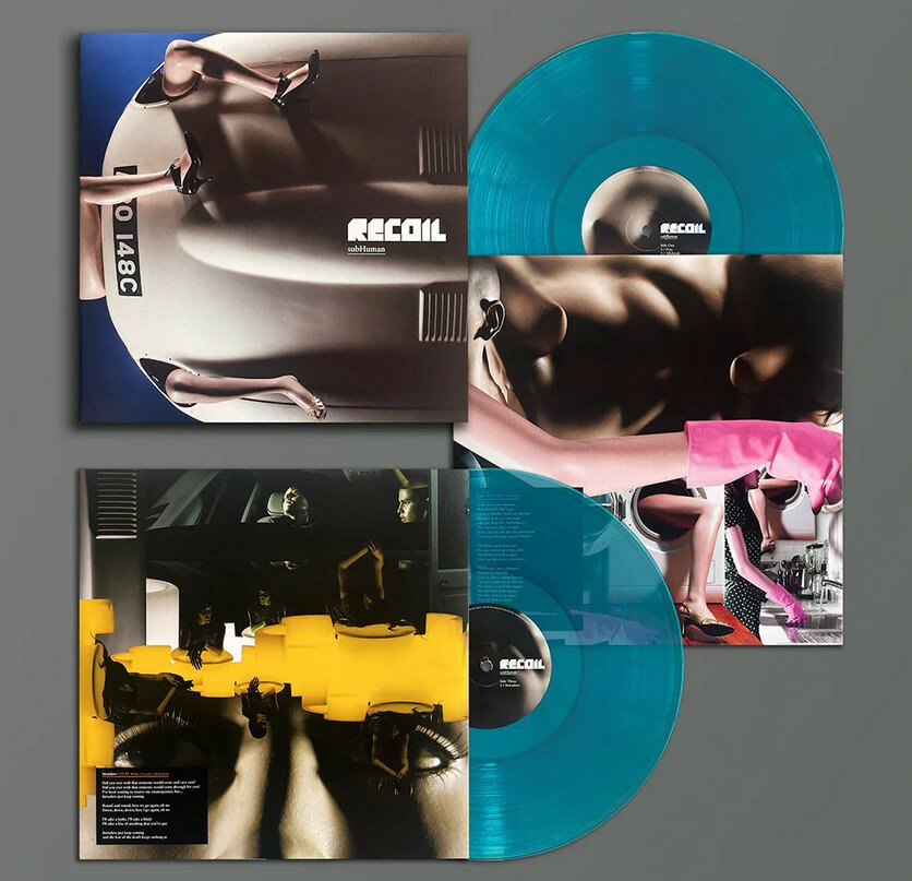 Виниловая пластинка Recoil - subHuman (2LP, 2022, Mute) blue