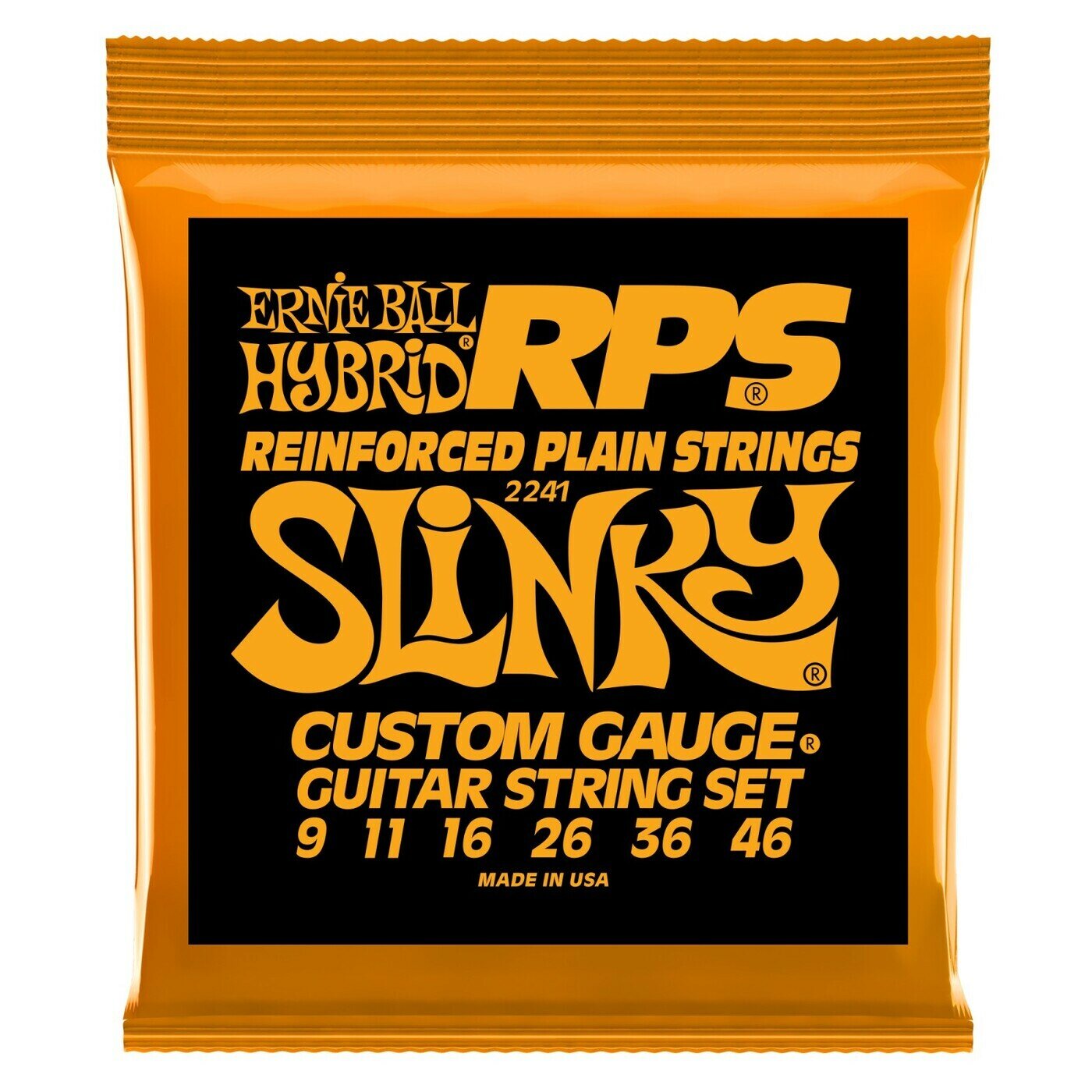 ERNIE BALL 2241 RPS Nickel Wound Slinky Hybrid 9-46 Струны для электрогитары