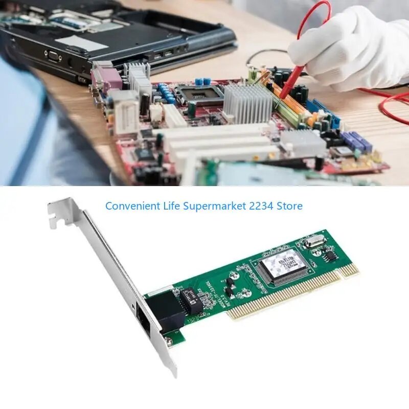 Crust Pro сетевая карта PCI Ethernet 100 Мбит/с