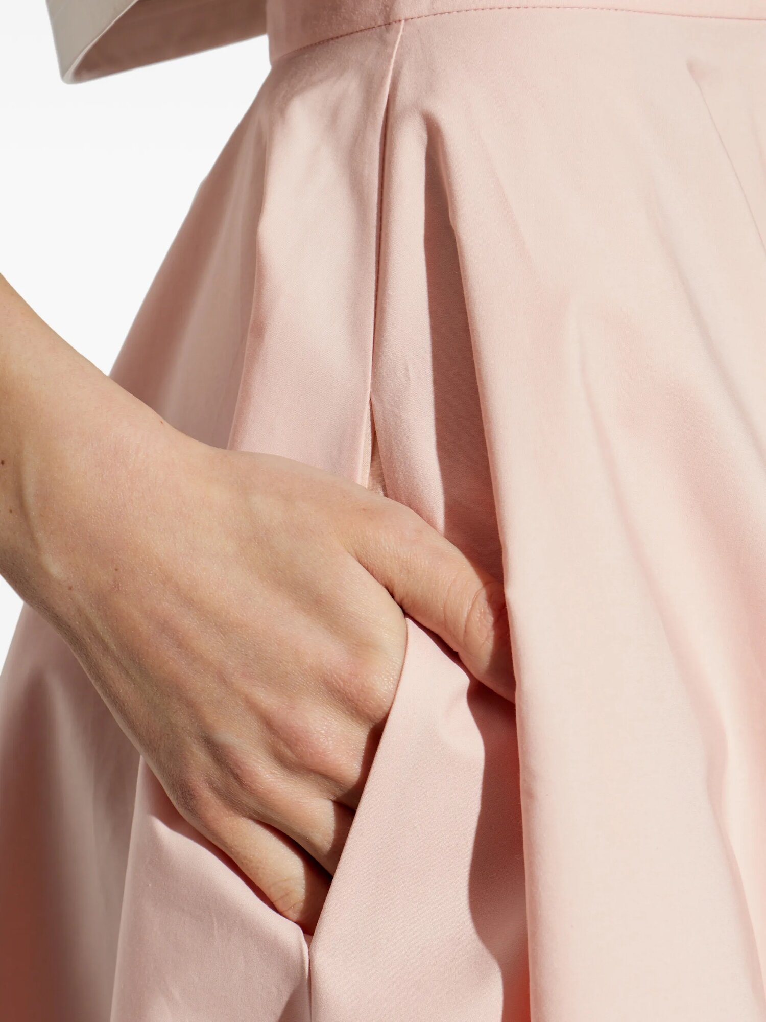 Юбка GIVENCHY Pleated drawstring skirt, размер 40 — фото 1
