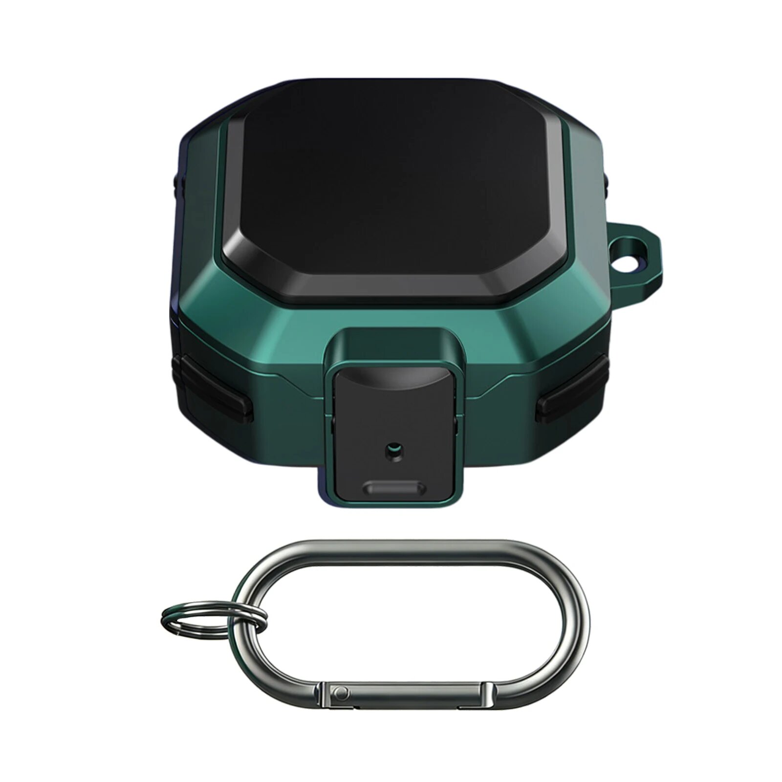 Ударопрочный чехол для наушников Samsung Galaxy Buds 4 Pro Buds Live Black Green