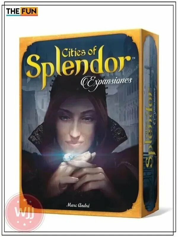Настольная карточная игра Настольная Cities of Splendor Игра (Английская версия) Новая версия игры