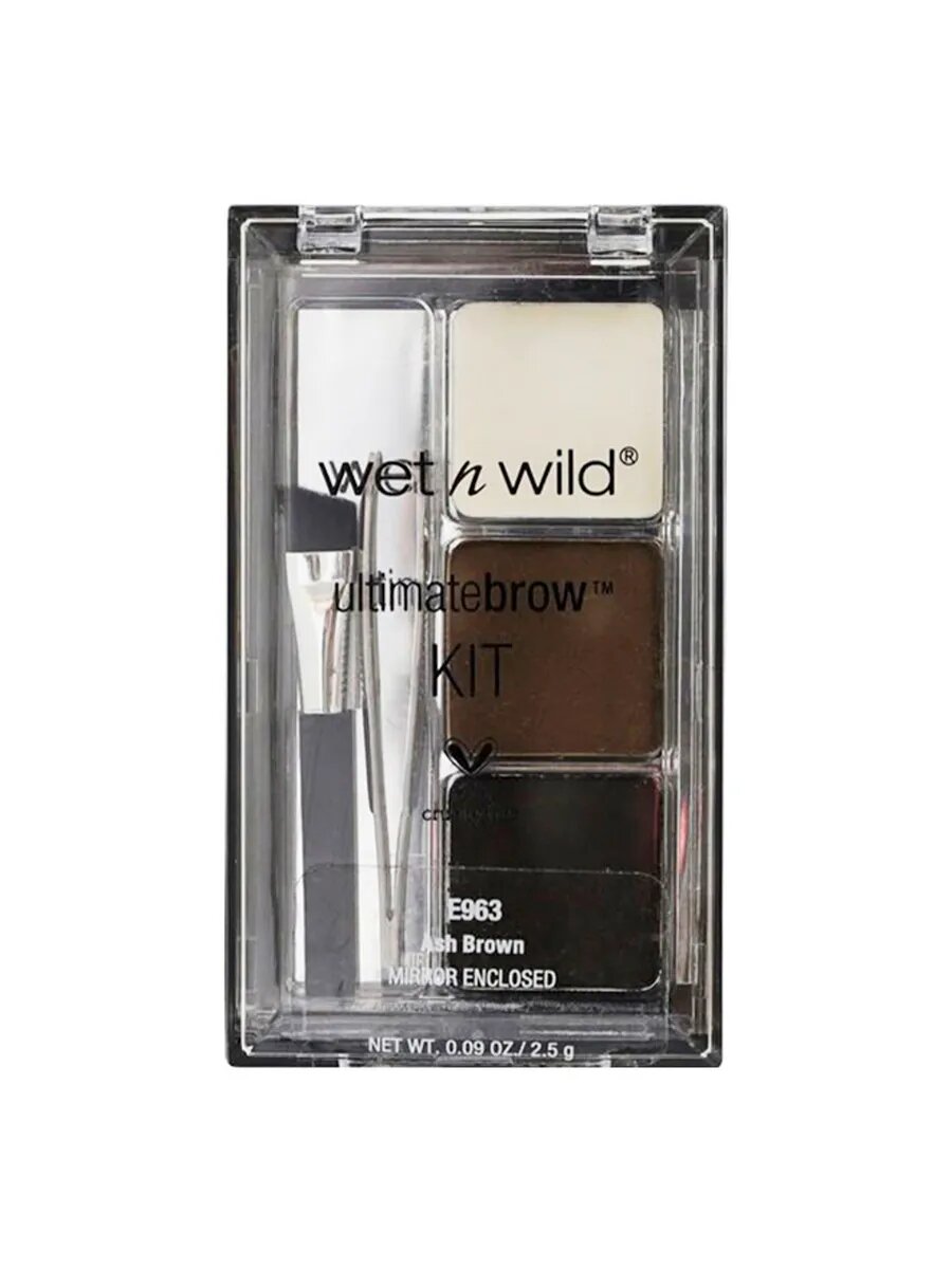 Набор для бровей Wet'n Wild Ultimate тон E963 Ash Brown 2 г