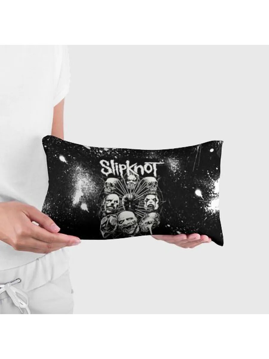 Slipknot black Подушка — фото 1