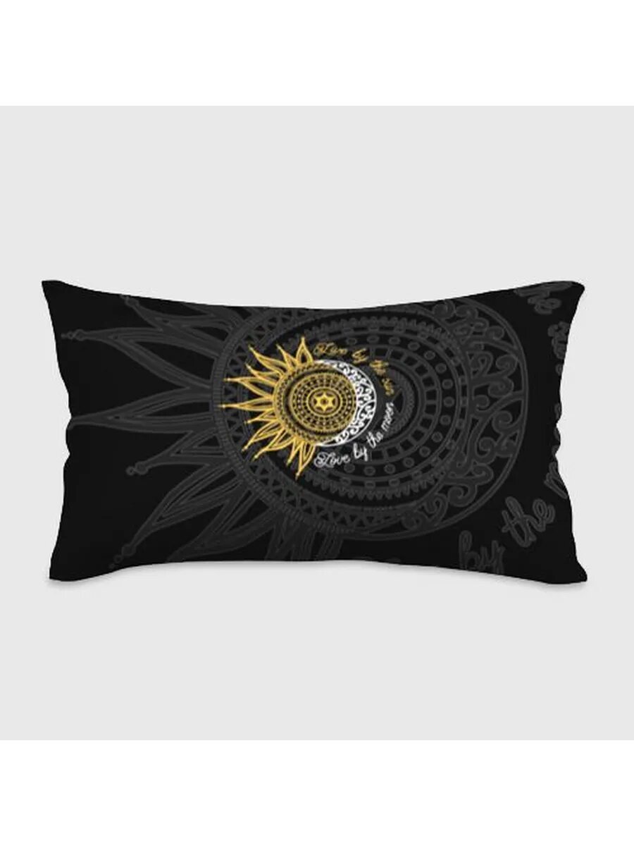 Live by the sun Love by the moon Подушка