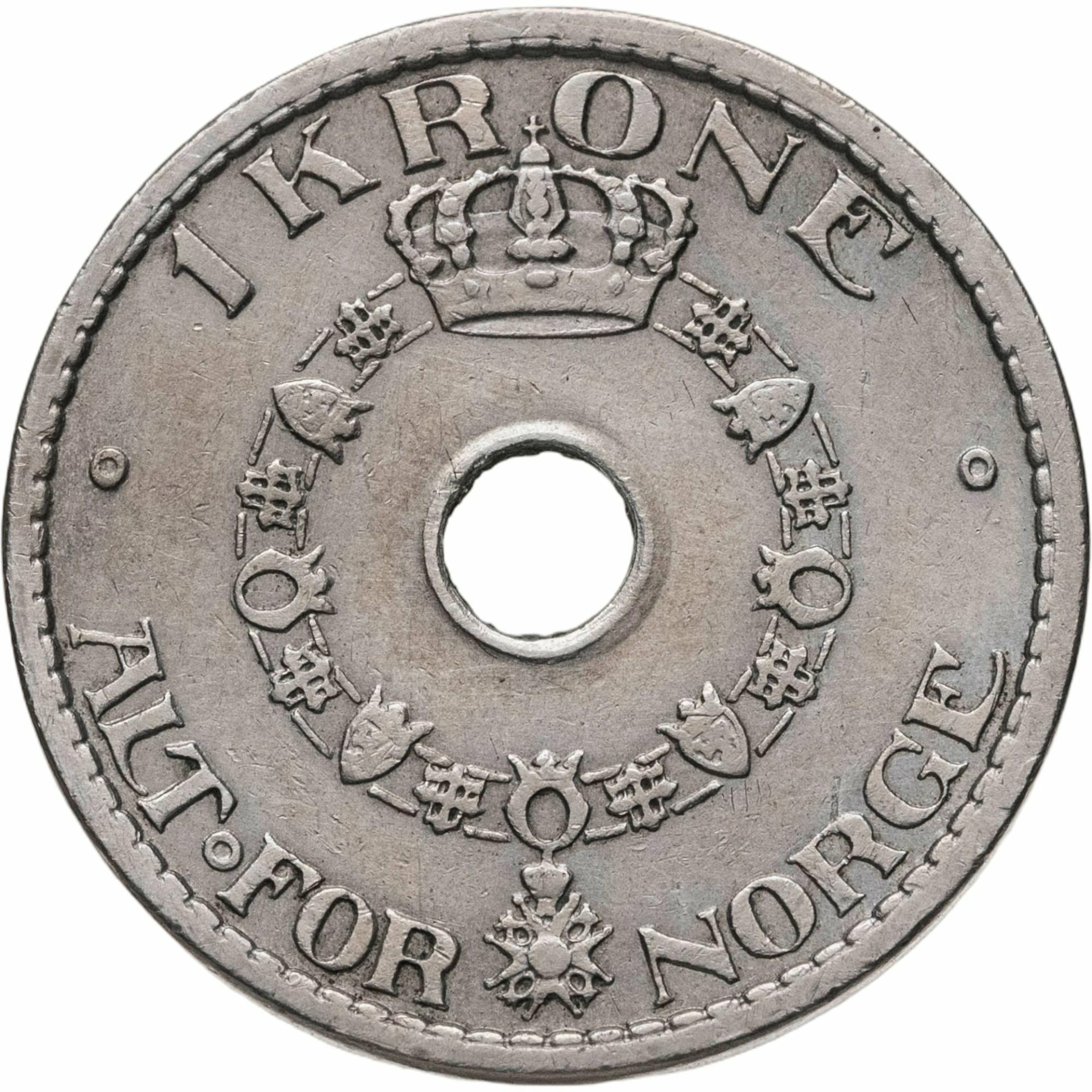Норвегия 1 крона (crown) 1937