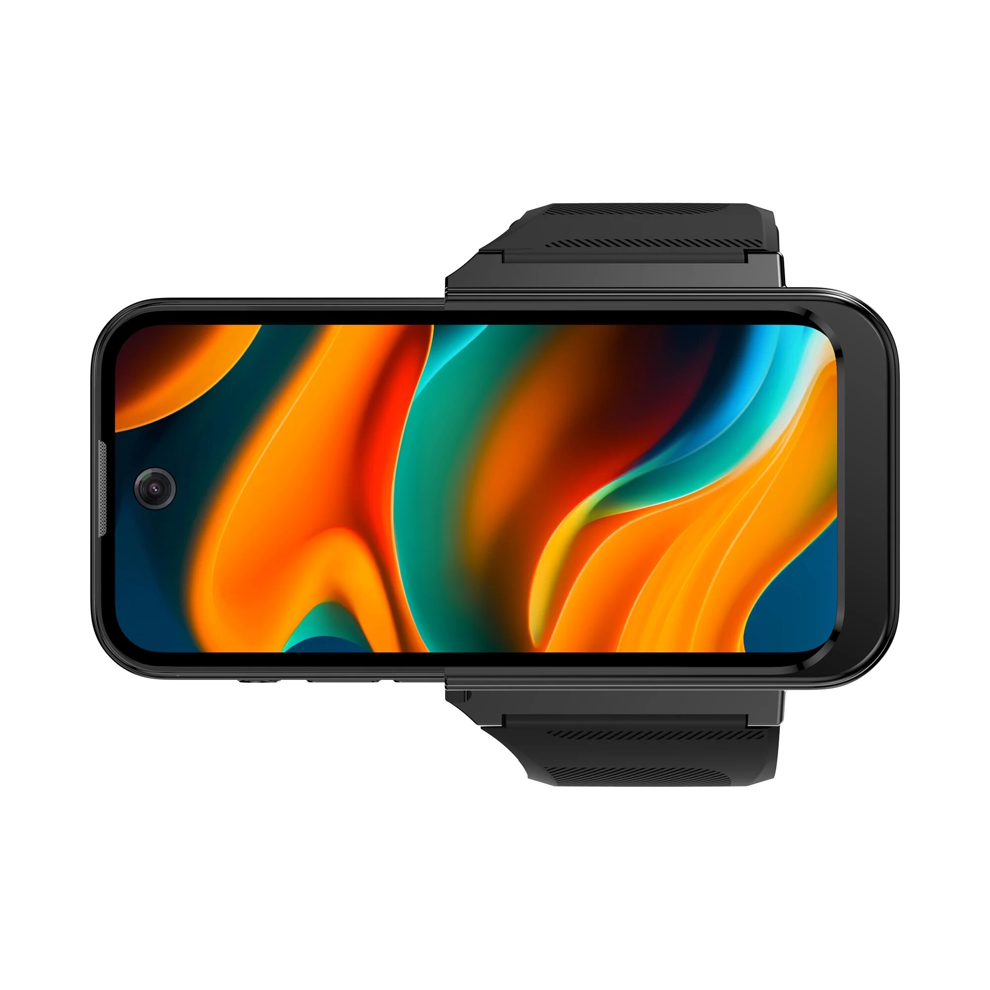 Smart Watch Q333 4G 3.97" AMOLED 800MP Dual Camera Android 12 2SIM 8GB 256GB, Black