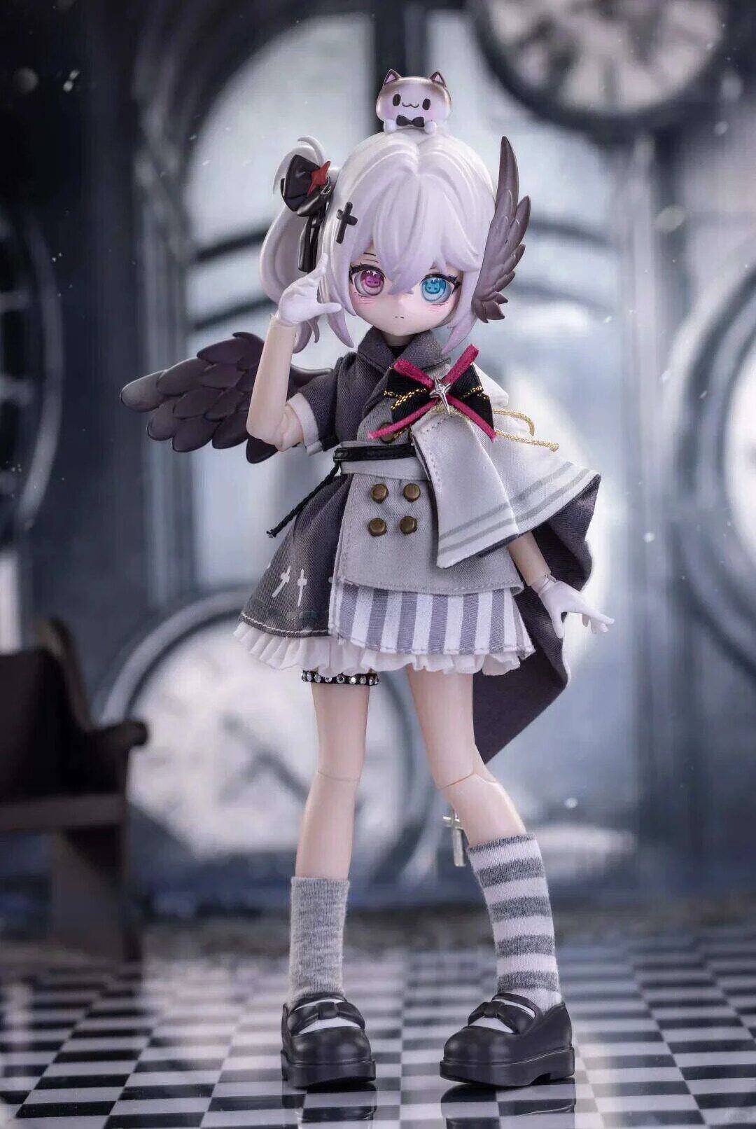 Кукла BJD Tianxi Light and Shadow Wing Academy, 1/8, Серый, confirm 4