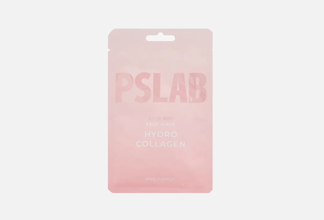 PSLAB HYDRO COLLAGEN Омолаживающая тканевая маска для лица 1шт