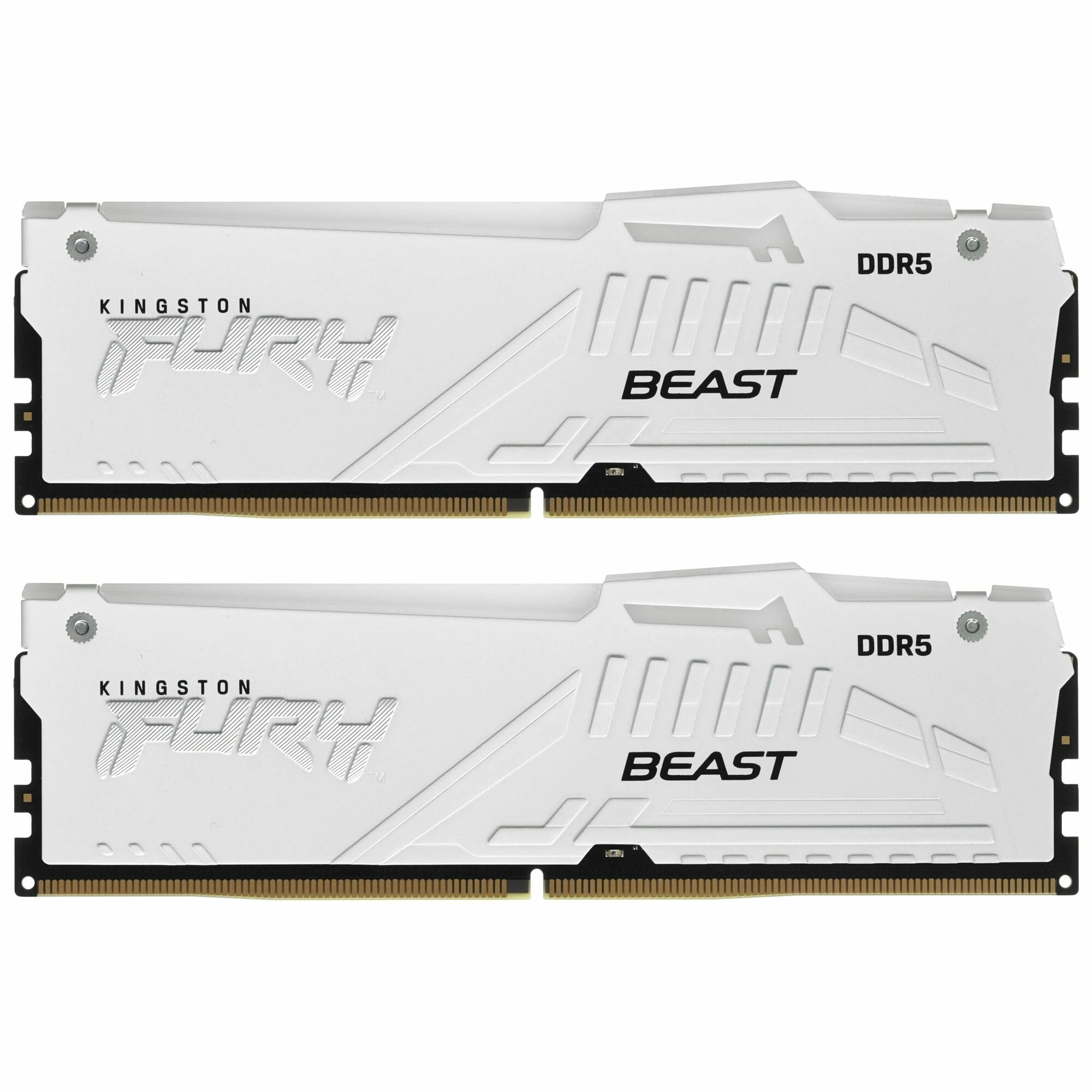 Оперативная память UDIMM Kingston FURY Beast Black RGB (KF560C36BWE2AK2-32) 32 ГБ - DDR5, 16 ГБ х 2 шт, 6000 МГц, PC48000