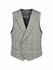 Пальто Check-pattern double-breasted waistcoat, размер 50, серый