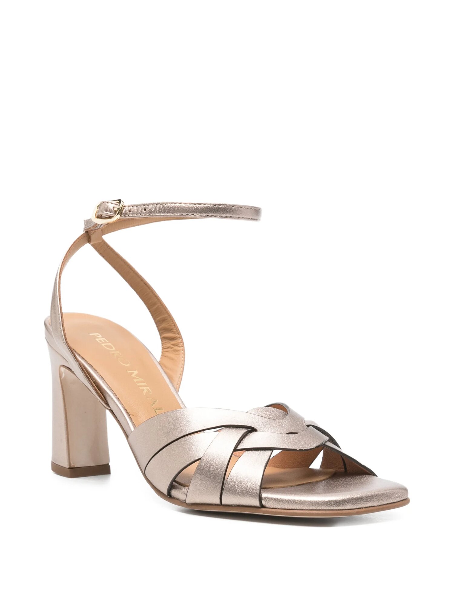 Босоножки Pedro Miralles Square-toe sandals, размер 36, pink — фото 1