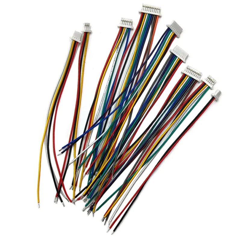 5шт JST разъем 4Pin, 10см, 28AWG, Female