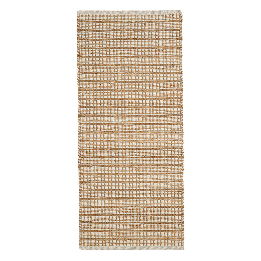 Ковер дорожка из джута и шерсти Mahanadi 70х160 см прямоугольный Tkano TK26-DR0002
